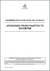 FreeRTOS and SAFERTOS® Comparison