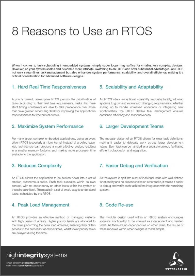 RTOS Tutorials - Real Time Operating Systems Examples and Information